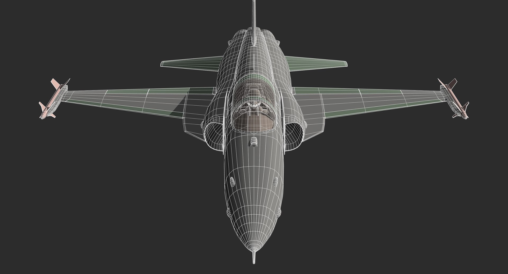 Northrop F5E Tiger II 3D - TurboSquid 2064142