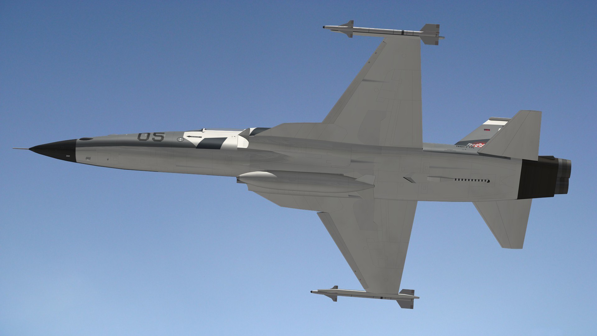 Northrop F5E Tiger II 3D - TurboSquid 2064142