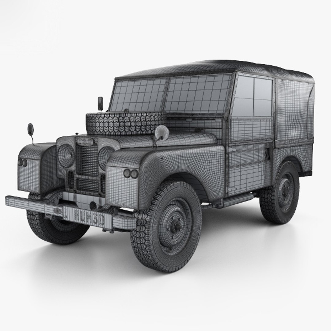 Land Rover Series 3D Model - TurboSquid 1399161