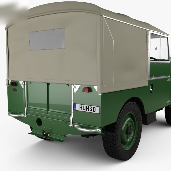 modelo 3d Land Rover Series I 80 Soft Top 1953 - TurboSquid 1399161