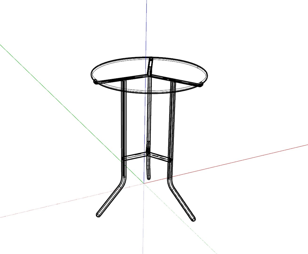 3D Model Cedric Hartman Table - TurboSquid 2286633