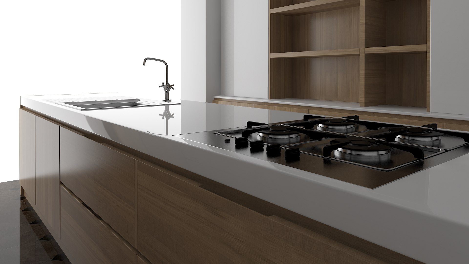 Kitchen Cabinets 3d Max