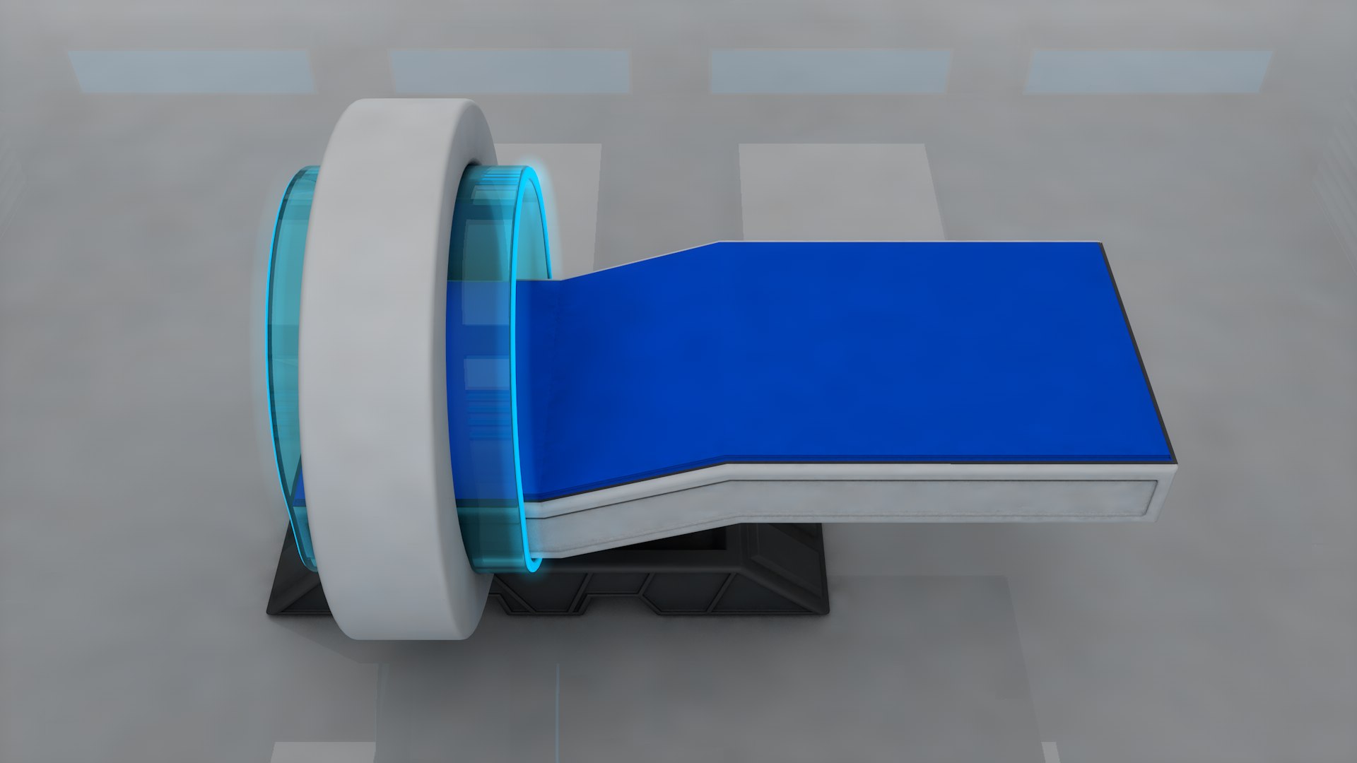 3D Sci Fi Medical Scanner - TurboSquid 1494865