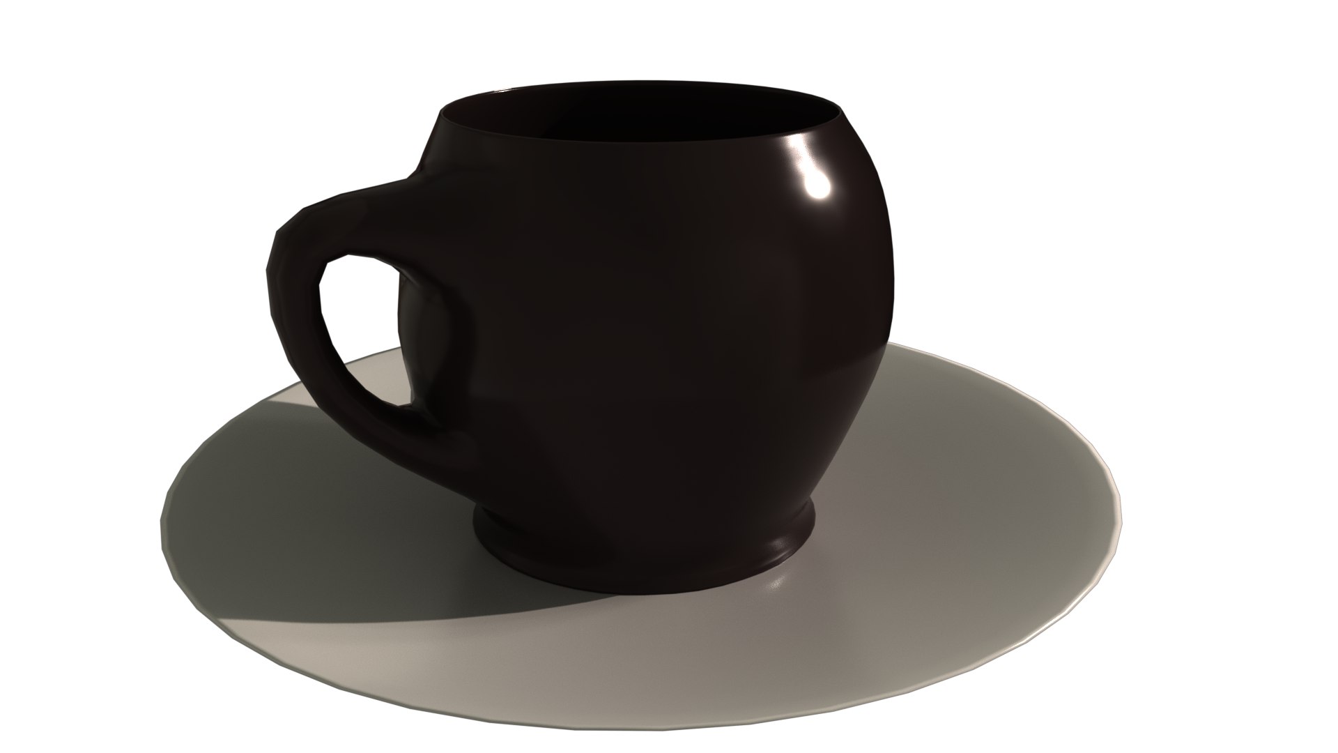 3D model Cup Plate - TurboSquid 2022691