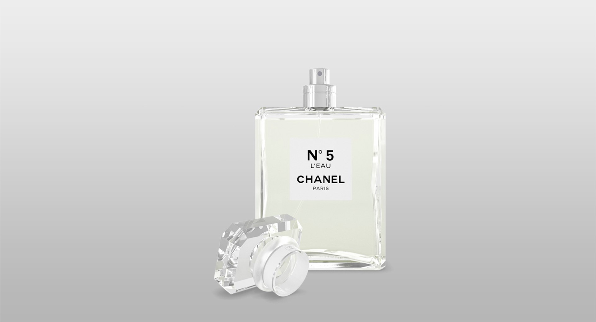 Chanel N5 L Eau 3D Model - TurboSquid 1348600