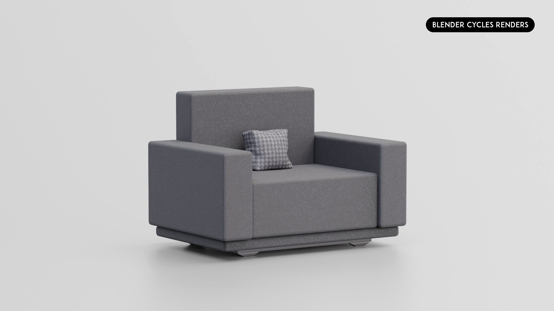 3D Model Modern Boxy Sofa Design - TurboSquid 1988058