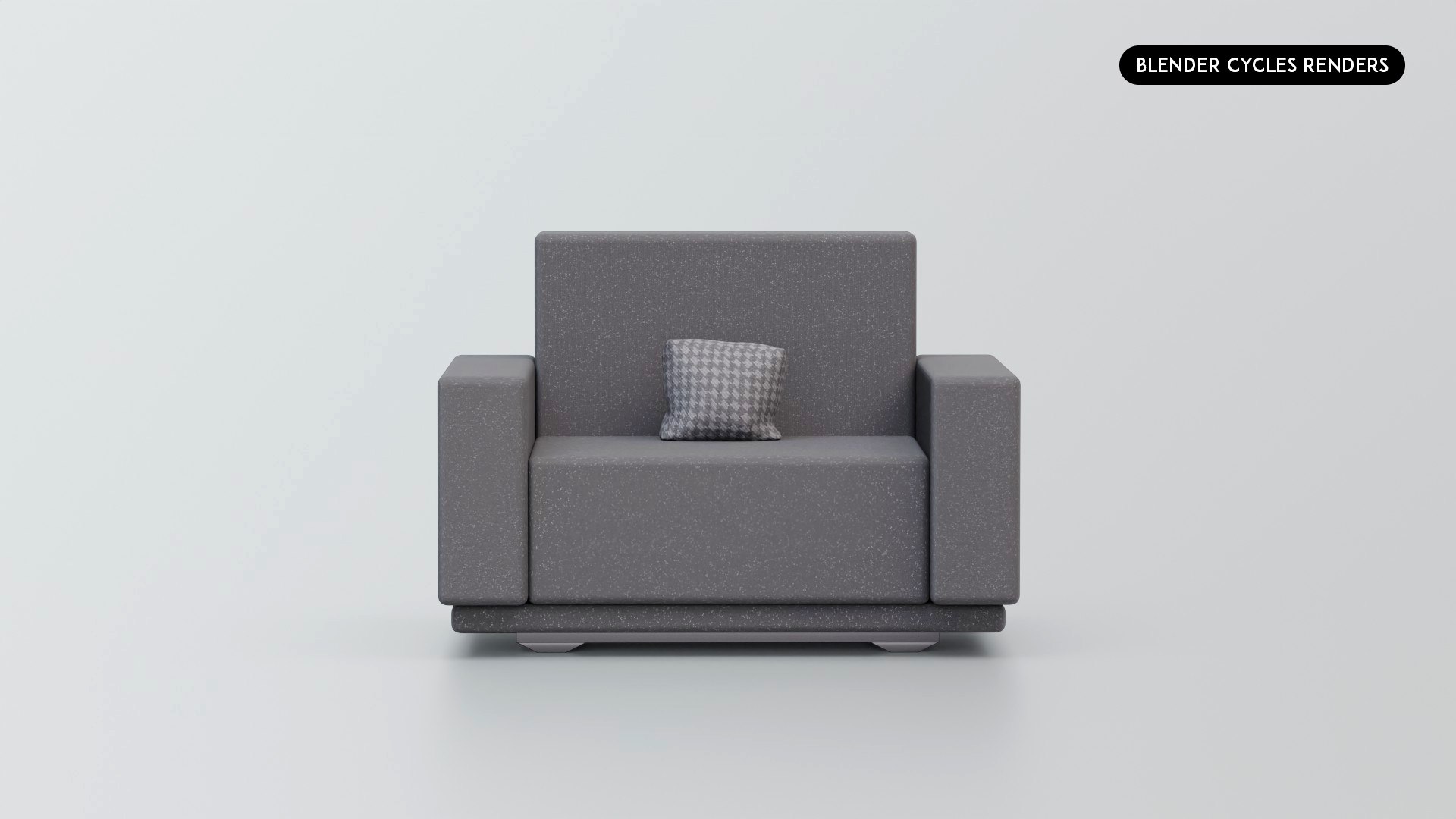 3D Model Modern Boxy Sofa Design - TurboSquid 1988058