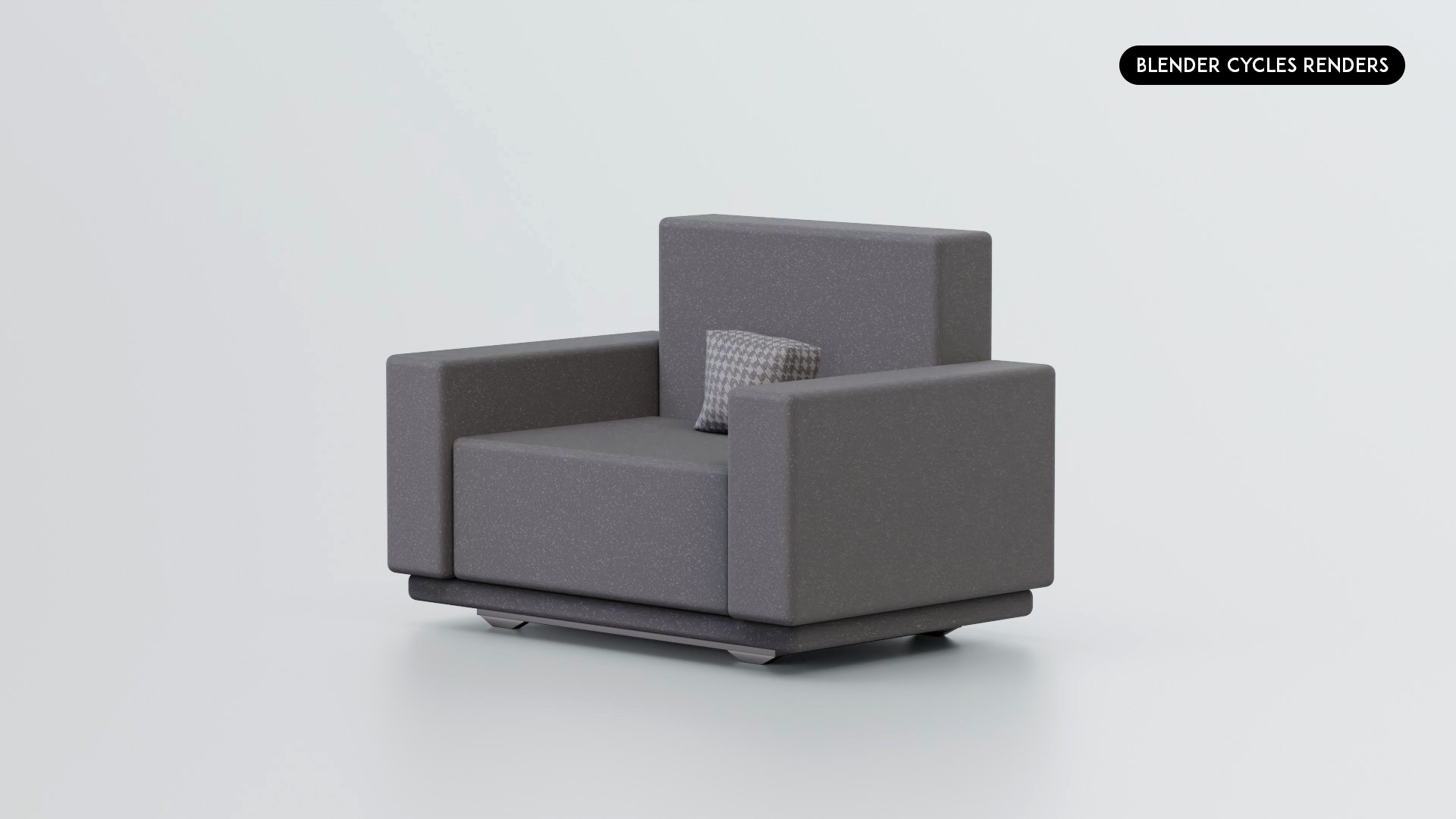 3D Model Modern Boxy Sofa Design - TurboSquid 1988058