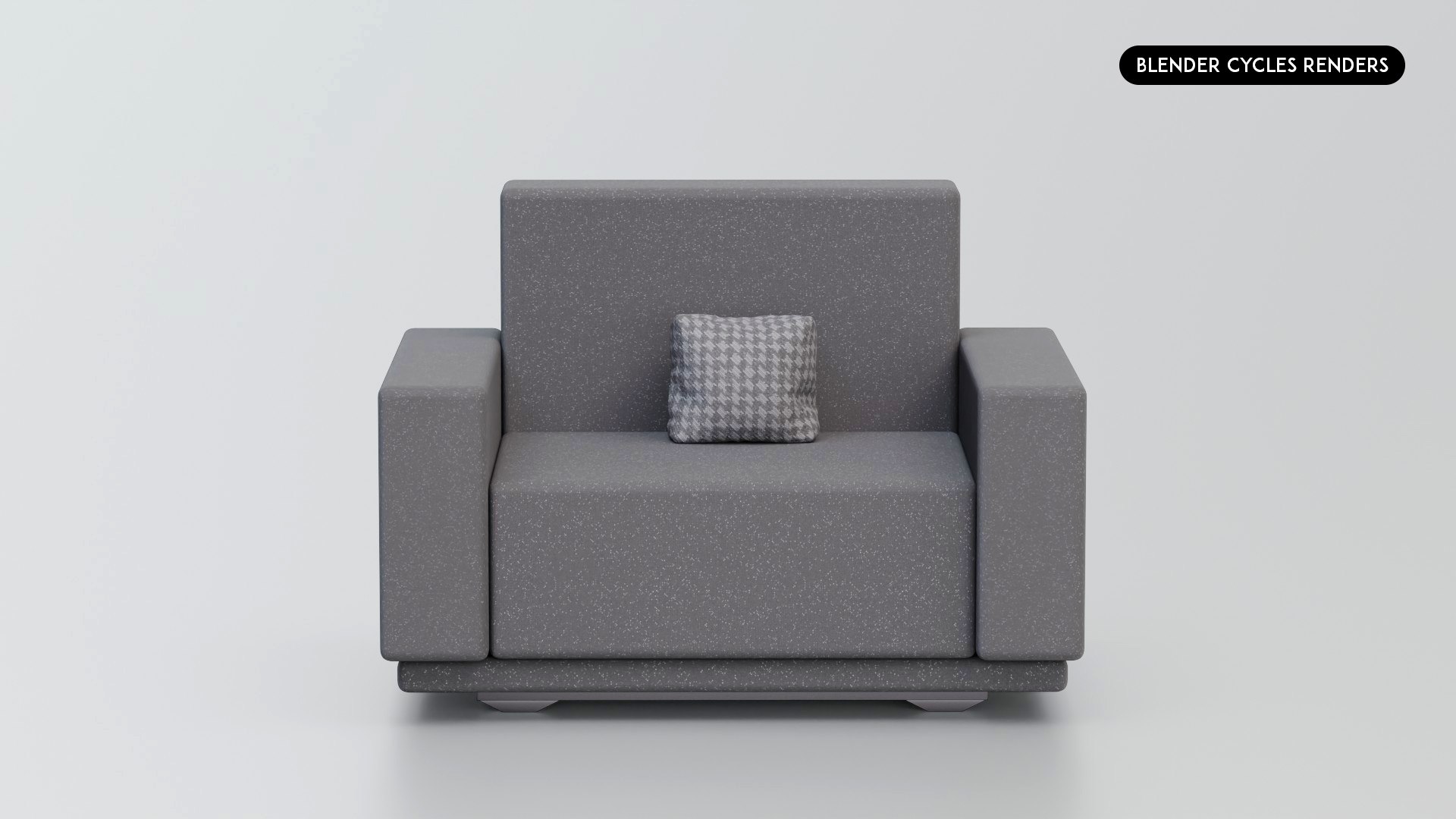 3D Model Modern Boxy Sofa Design - TurboSquid 1988058