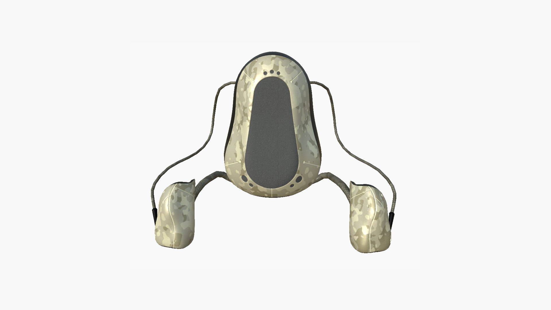 3D Jetpack H10 Desert Camouflage - SciFi Character Design Model ...