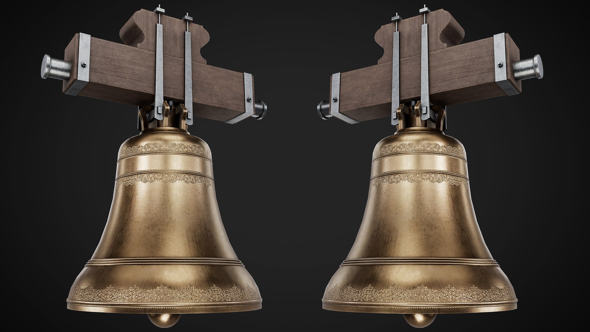 3D Model Church Bell - TurboSquid 2135280