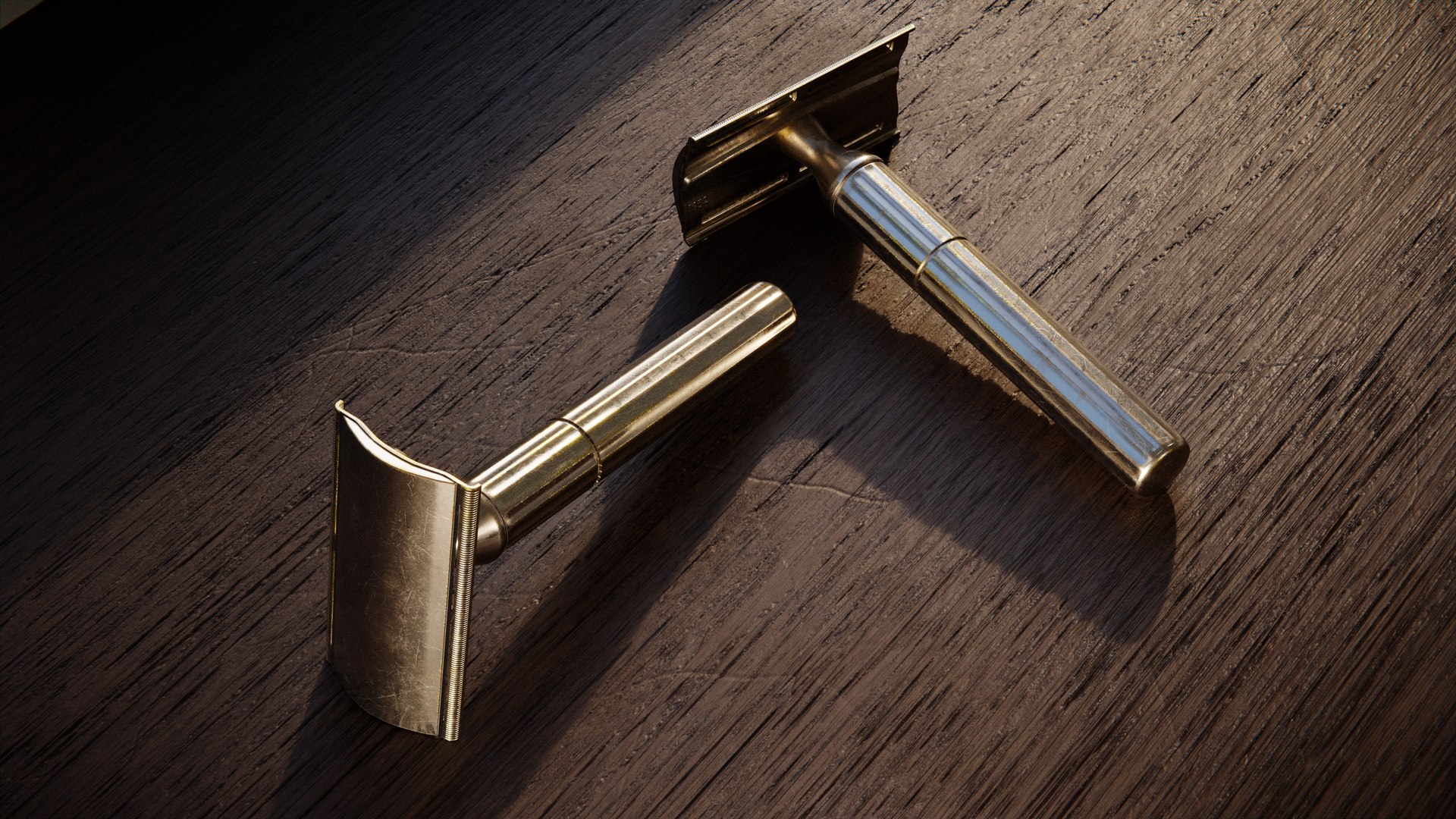 Gillette Tech Safety Razor 4K 3D Model - TurboSquid 2069199