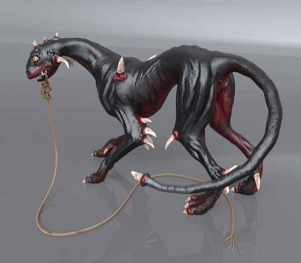 3D predatory lizard model - TurboSquid 1368398