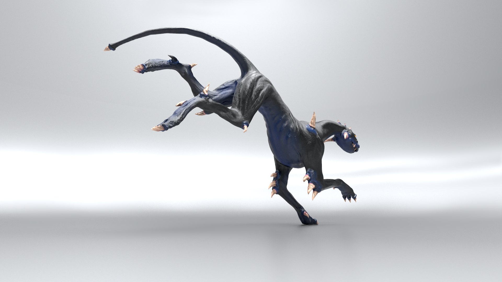 3D Predatory Lizard Model - TurboSquid 1368398