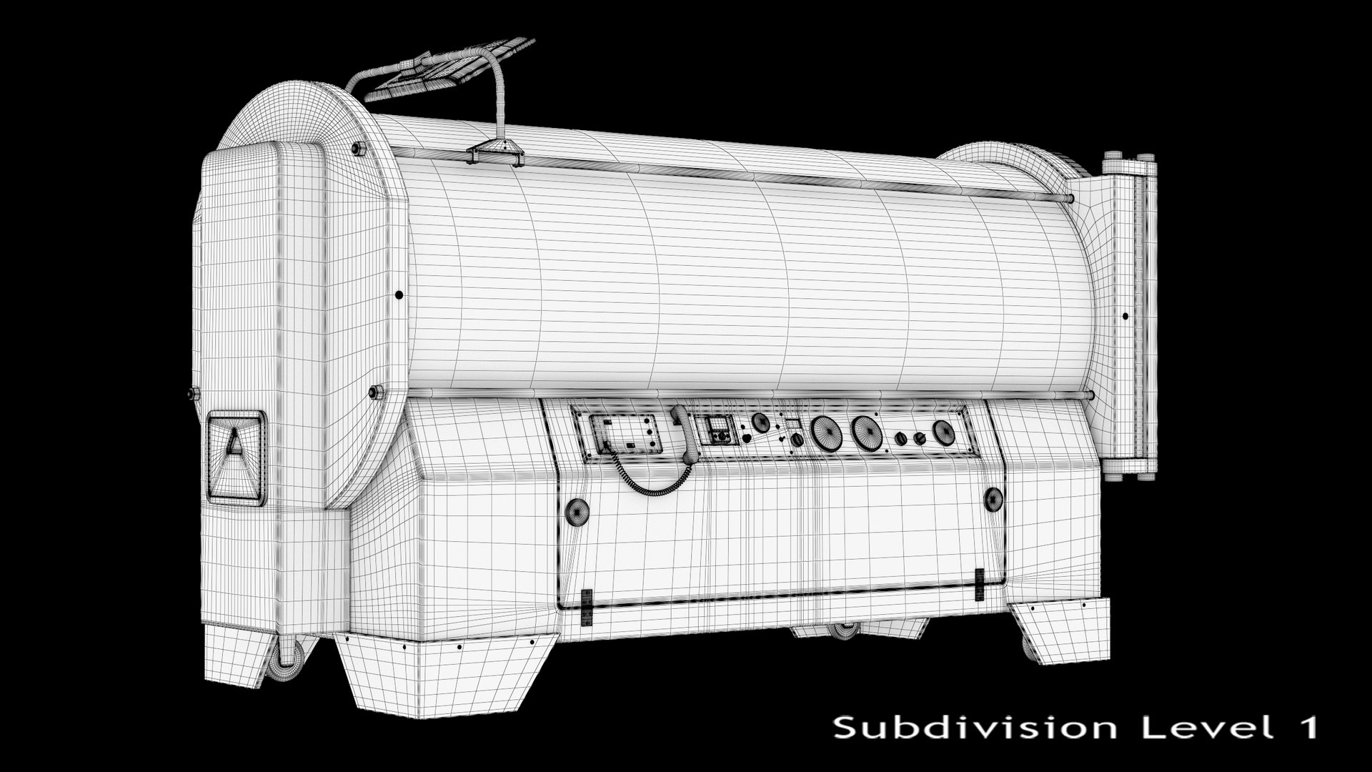 3D Hyperbaric Medical Chamber PBR - TurboSquid 2070079