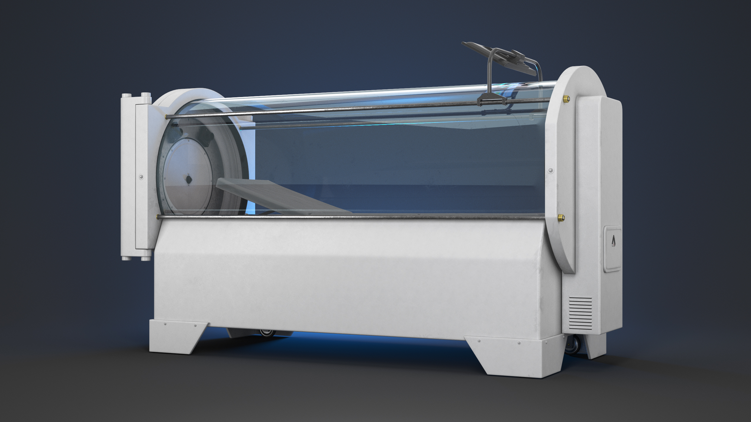 modelo 3d Cámara médica hiperbárica PBR - TurboSquid 2070079