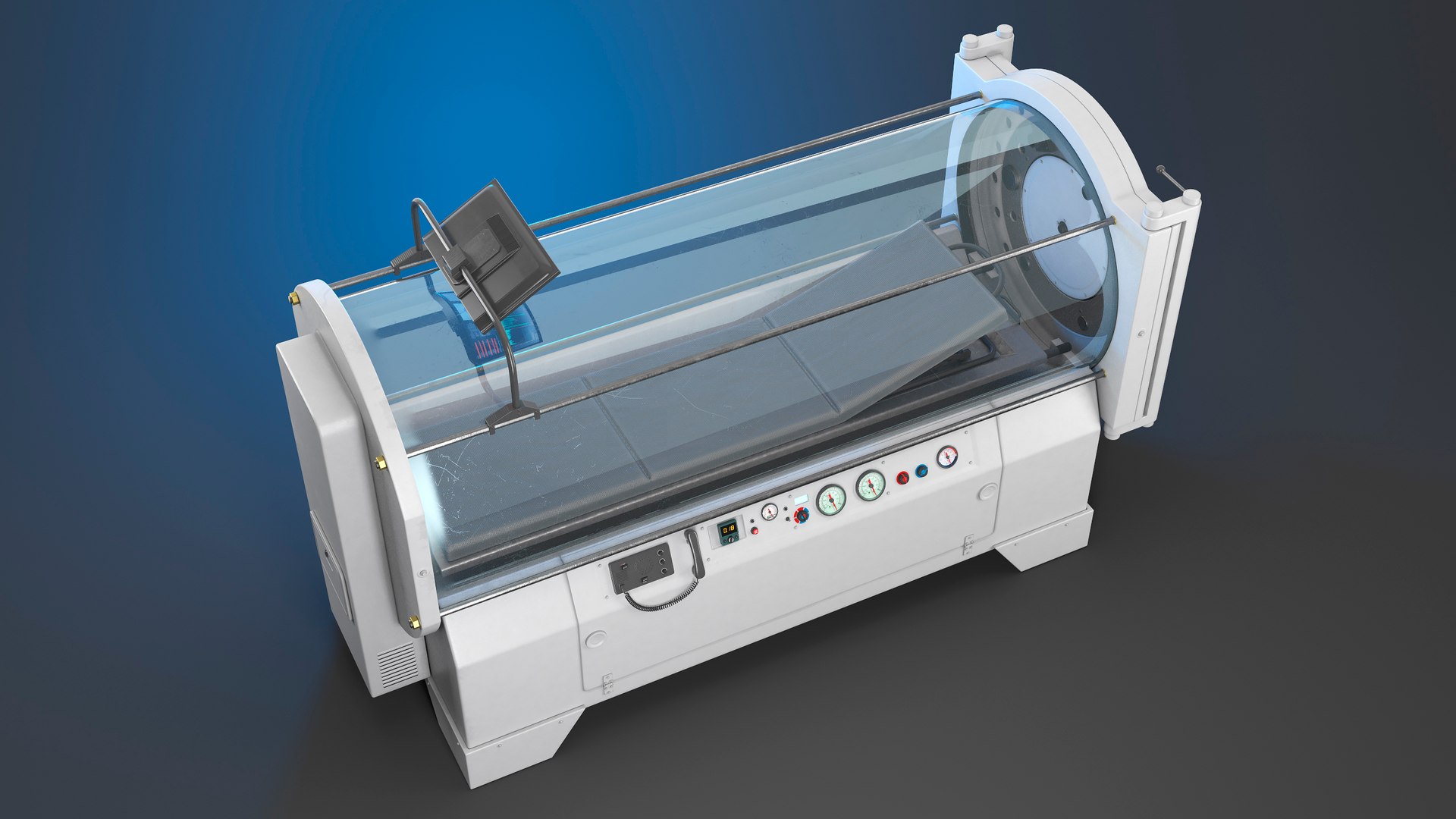 3D Hyperbaric Medical Chamber PBR - TurboSquid 2070079