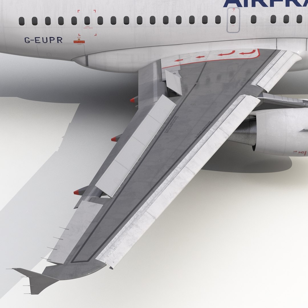 3d airbus a318 air france