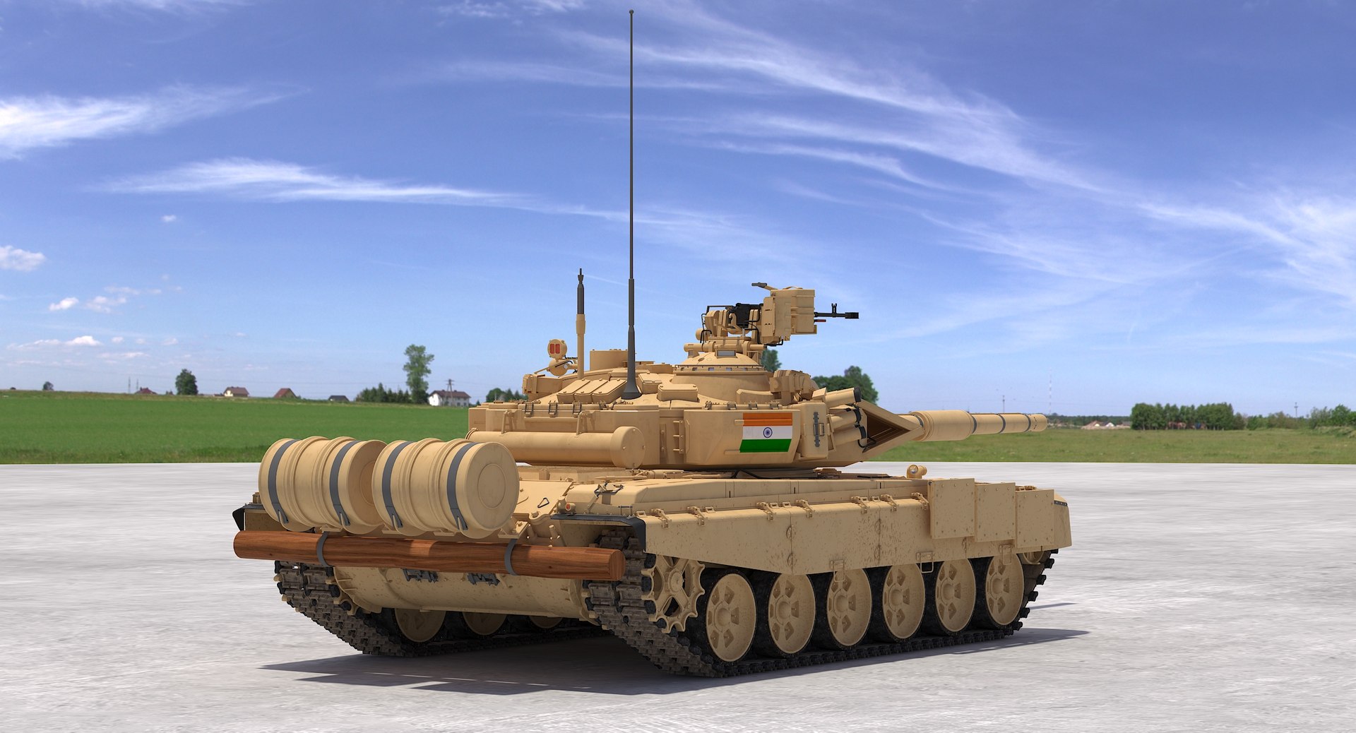 T-90s bhishma india tank 3D - TurboSquid 1230162
