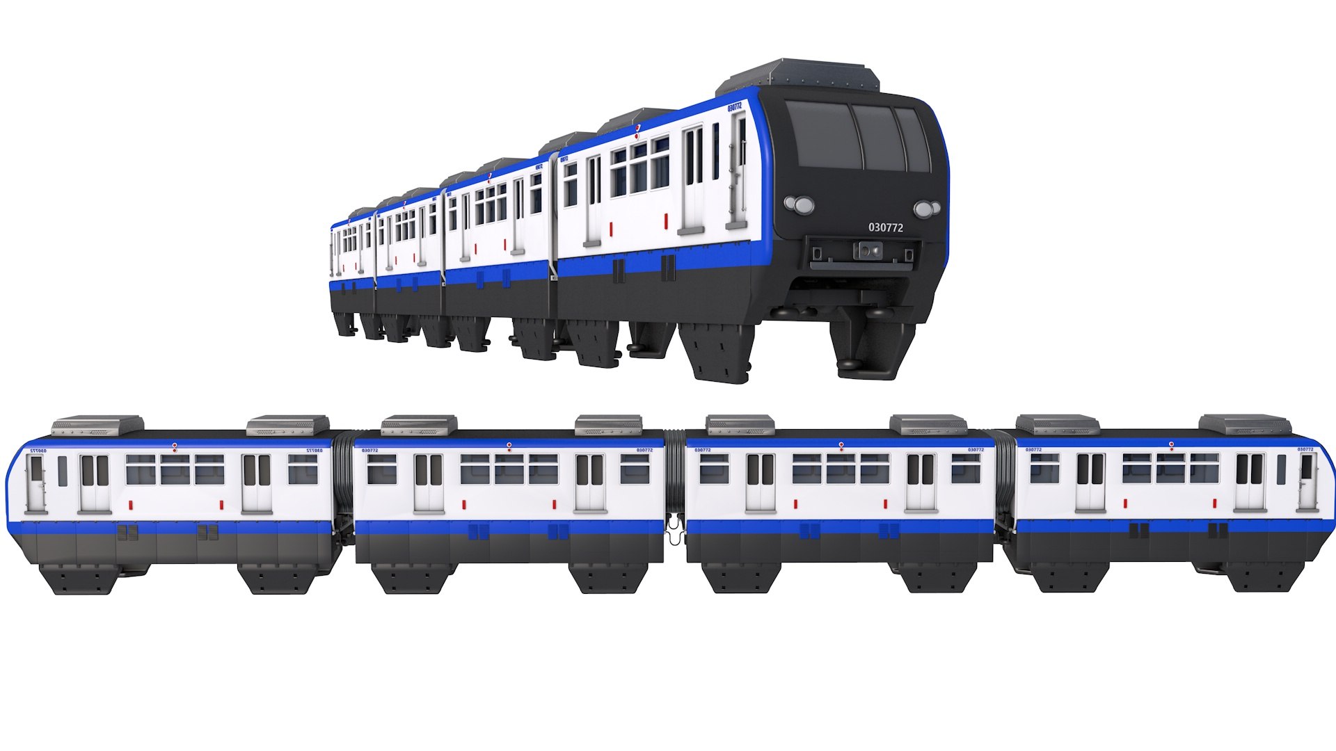 3D Chongqing Monorail Train model - TurboSquid 2082110