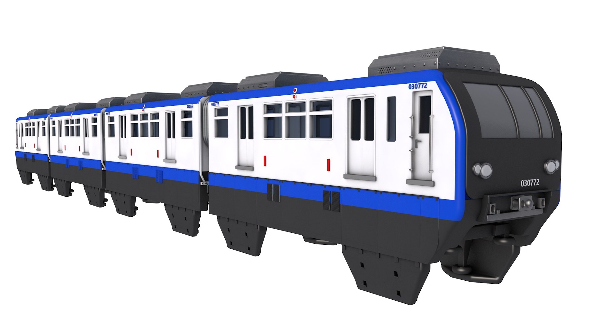 3D Chongqing Monorail Train model - TurboSquid 2082110