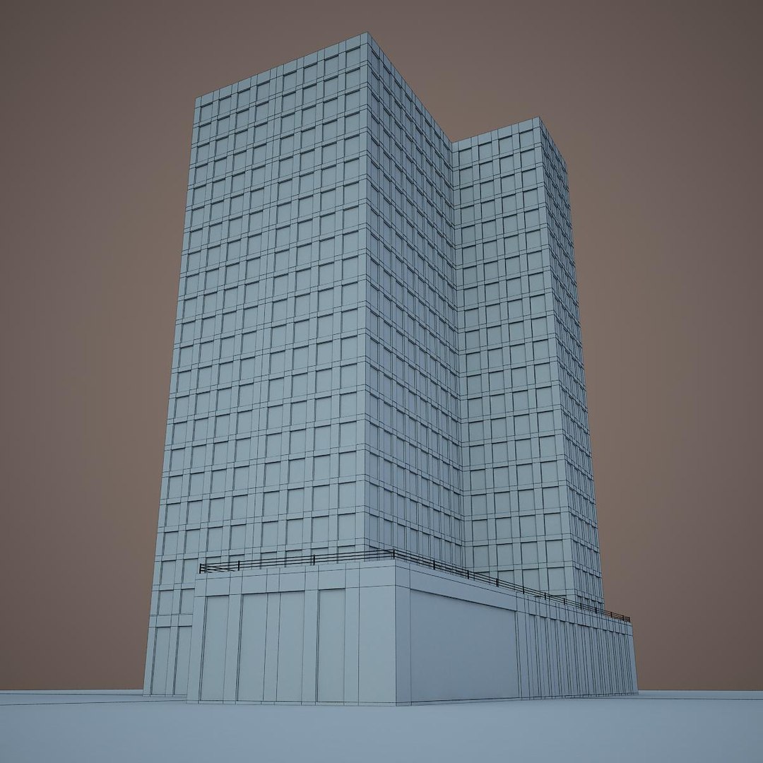 3d Model Skycraper