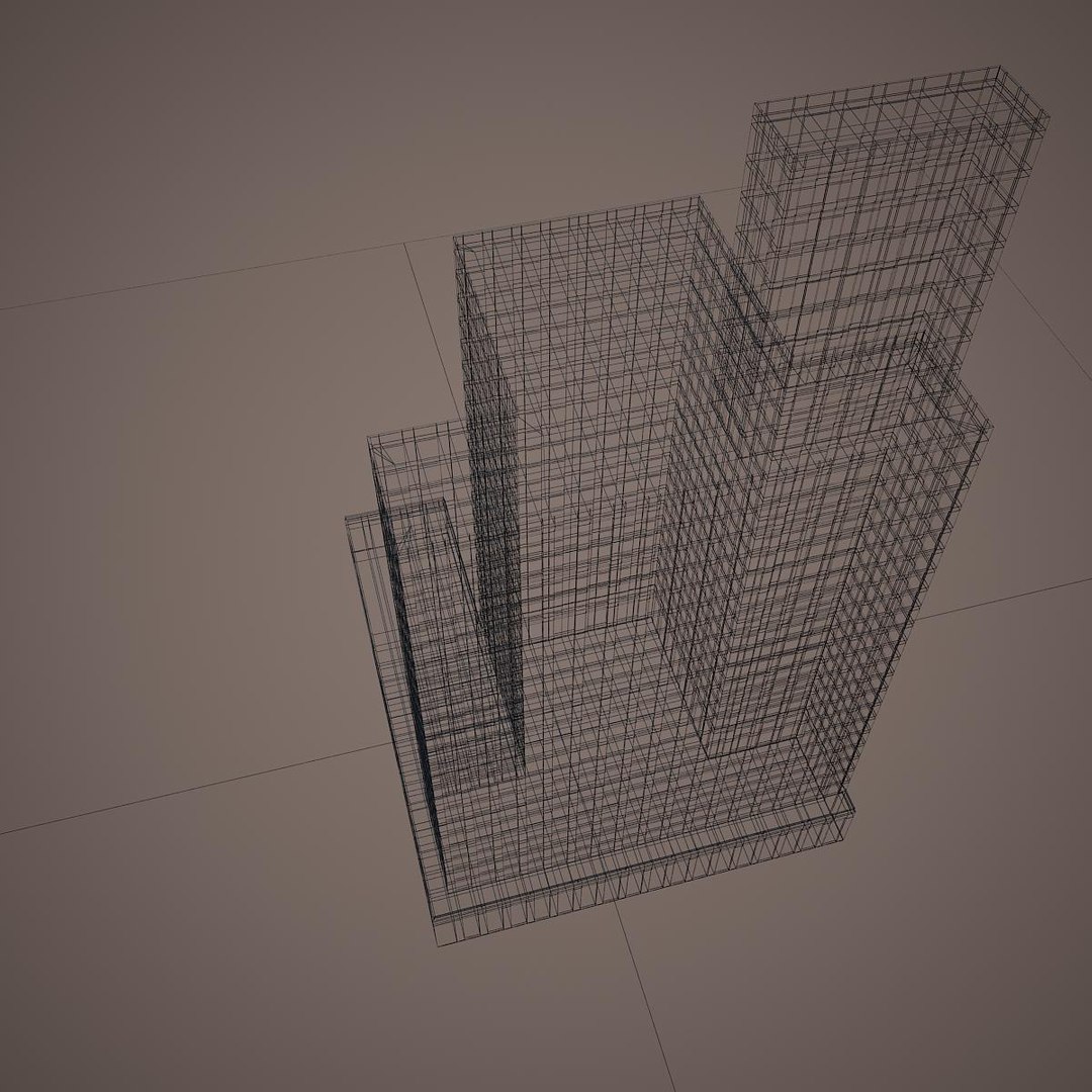 3d Model Skycraper