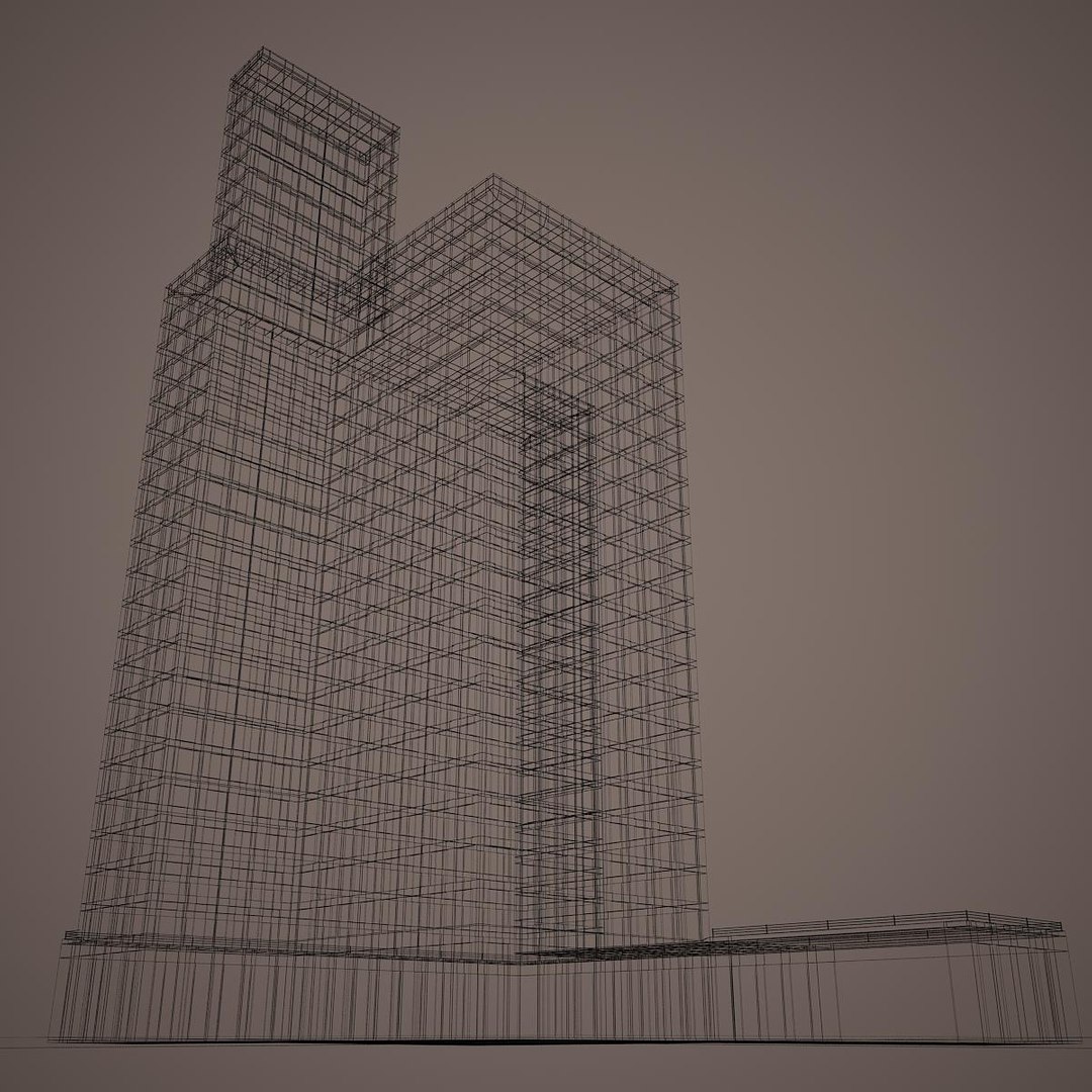 3d Model Skycraper