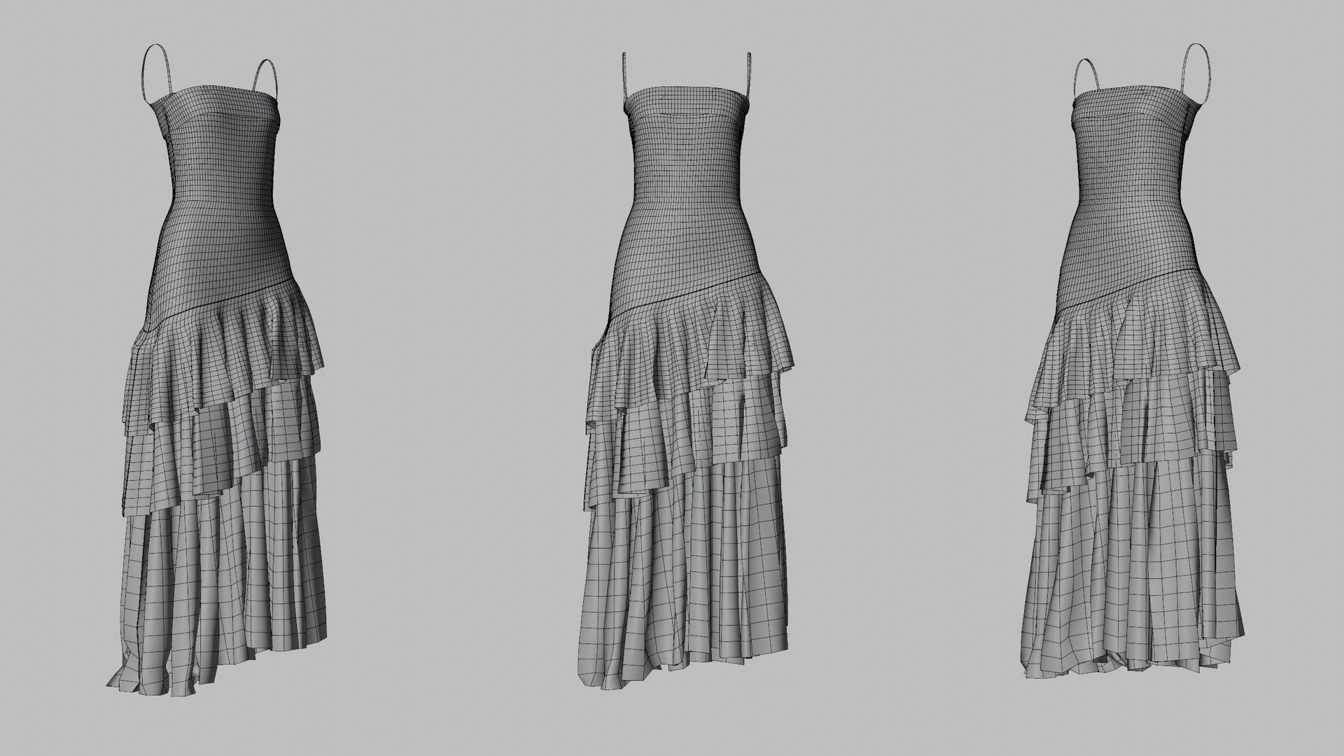 Dress 39 Shamrock Green 3D Model - TurboSquid 2521123