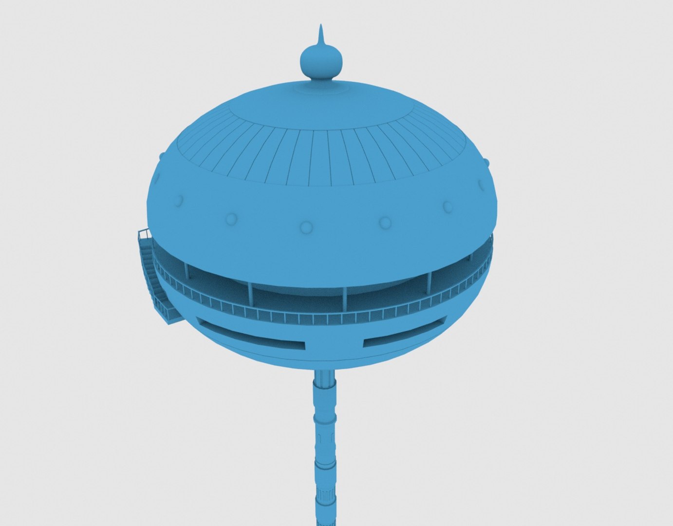 Korin Tower 3D Model - TurboSquid 1470225