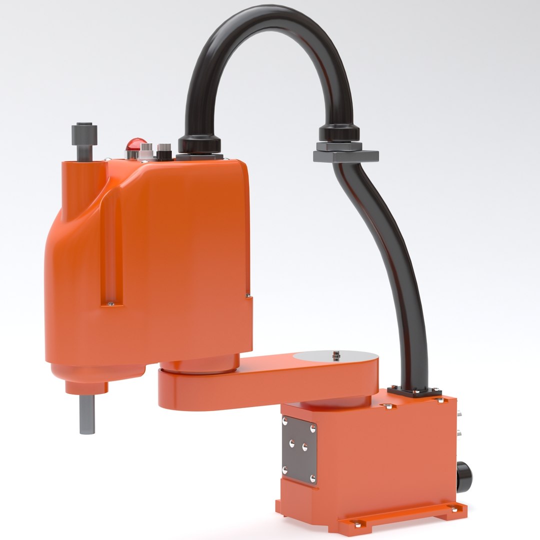 3d Industrial Robot Scara