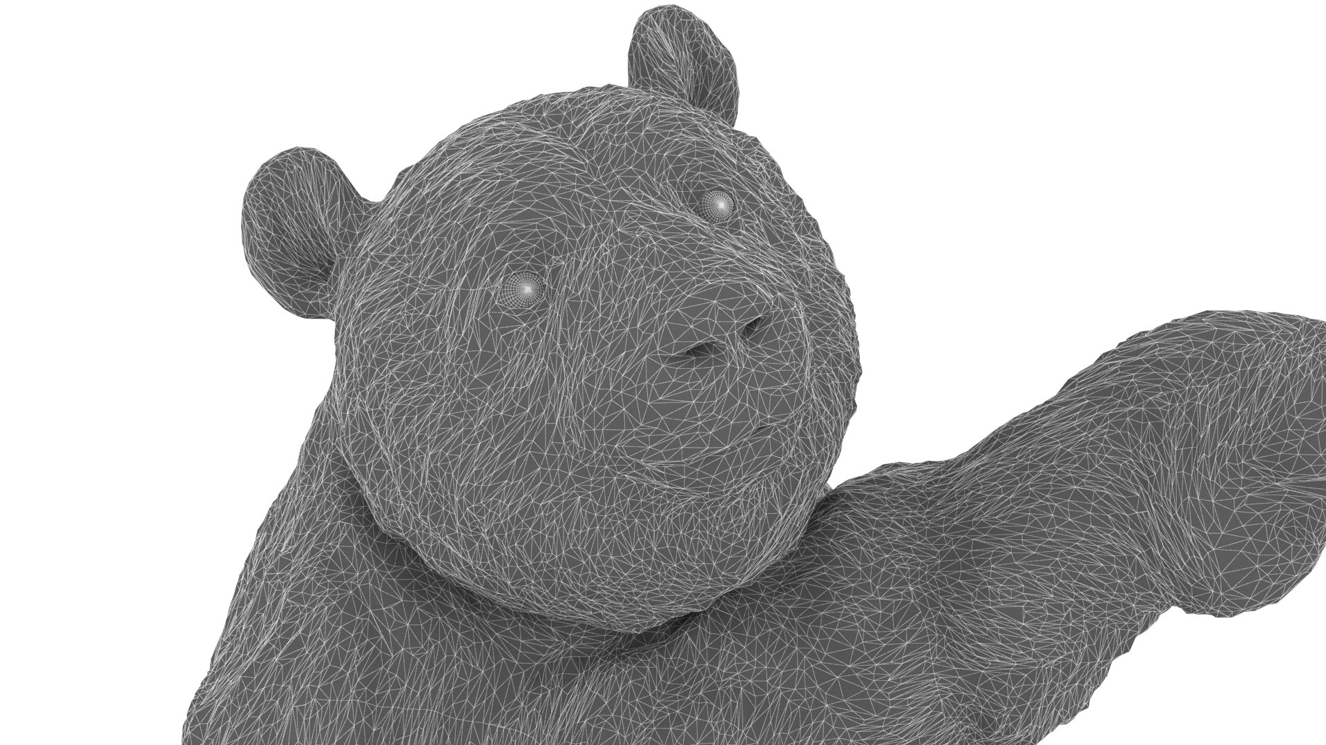 3D Pandas Statue - TurboSquid 1832330