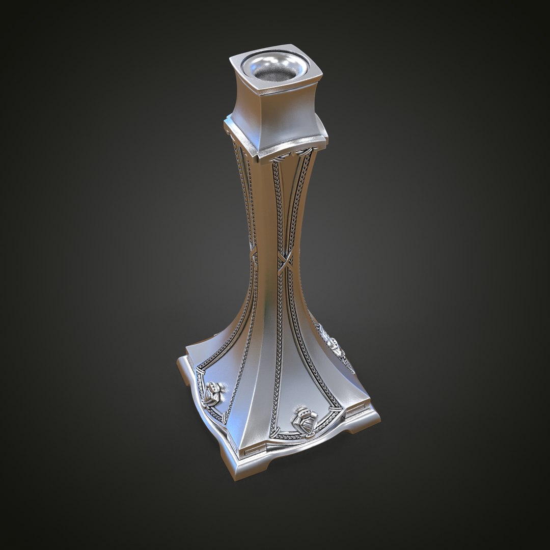Candlestick Model - TurboSquid 1893419