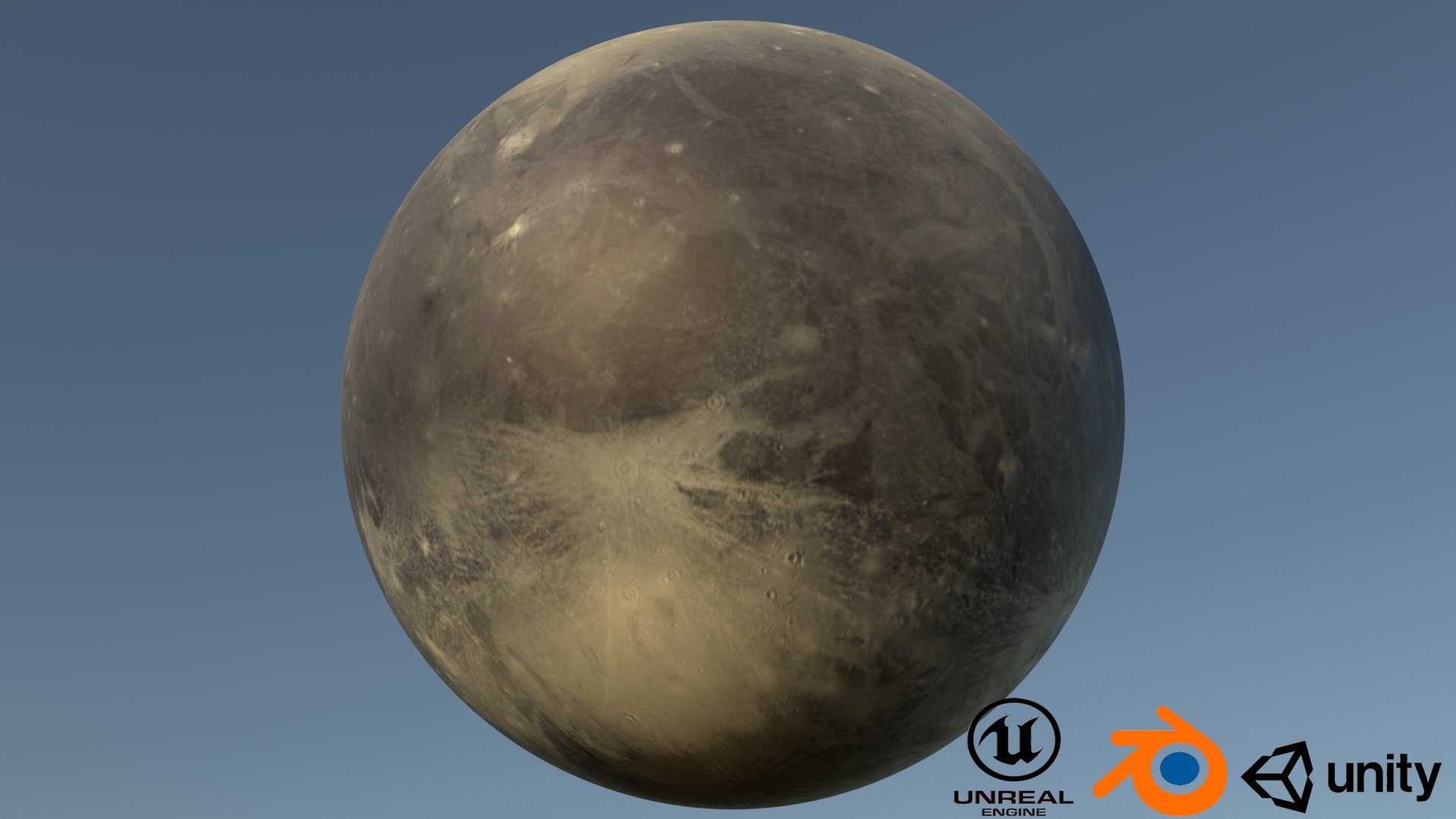 3D Photorealistic Pluto 3D Model Model - TurboSquid 2491571