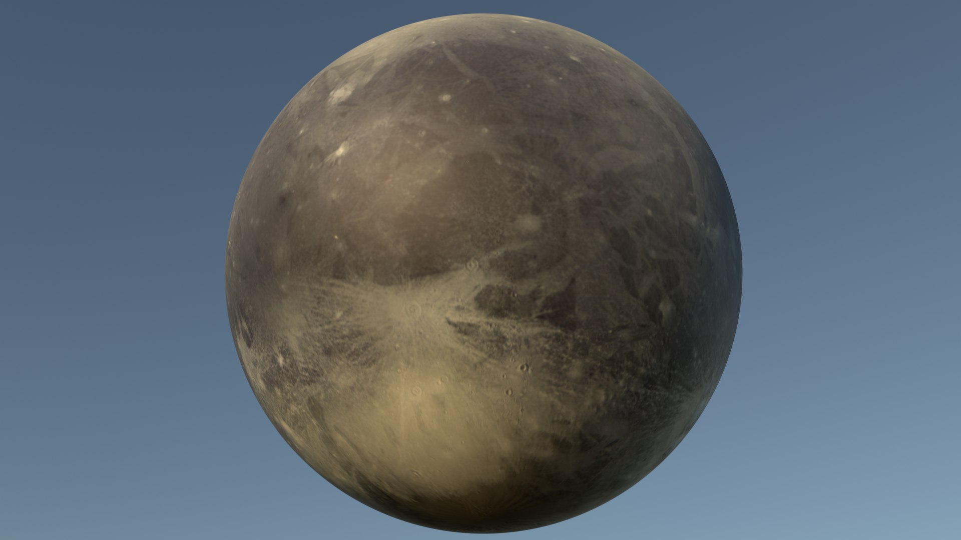 3D Photorealistic Pluto 3D Model Model - TurboSquid 2491571