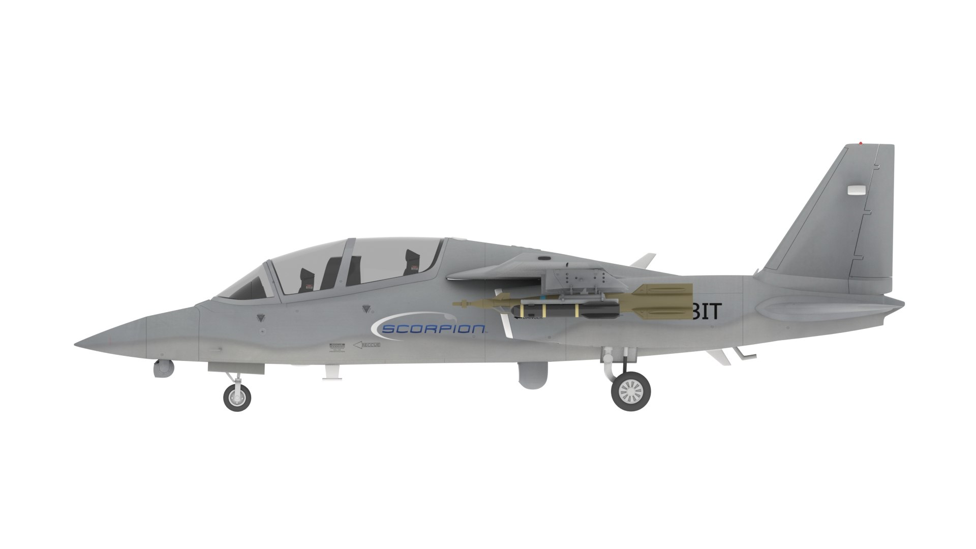 3d model textron airland s scorpion