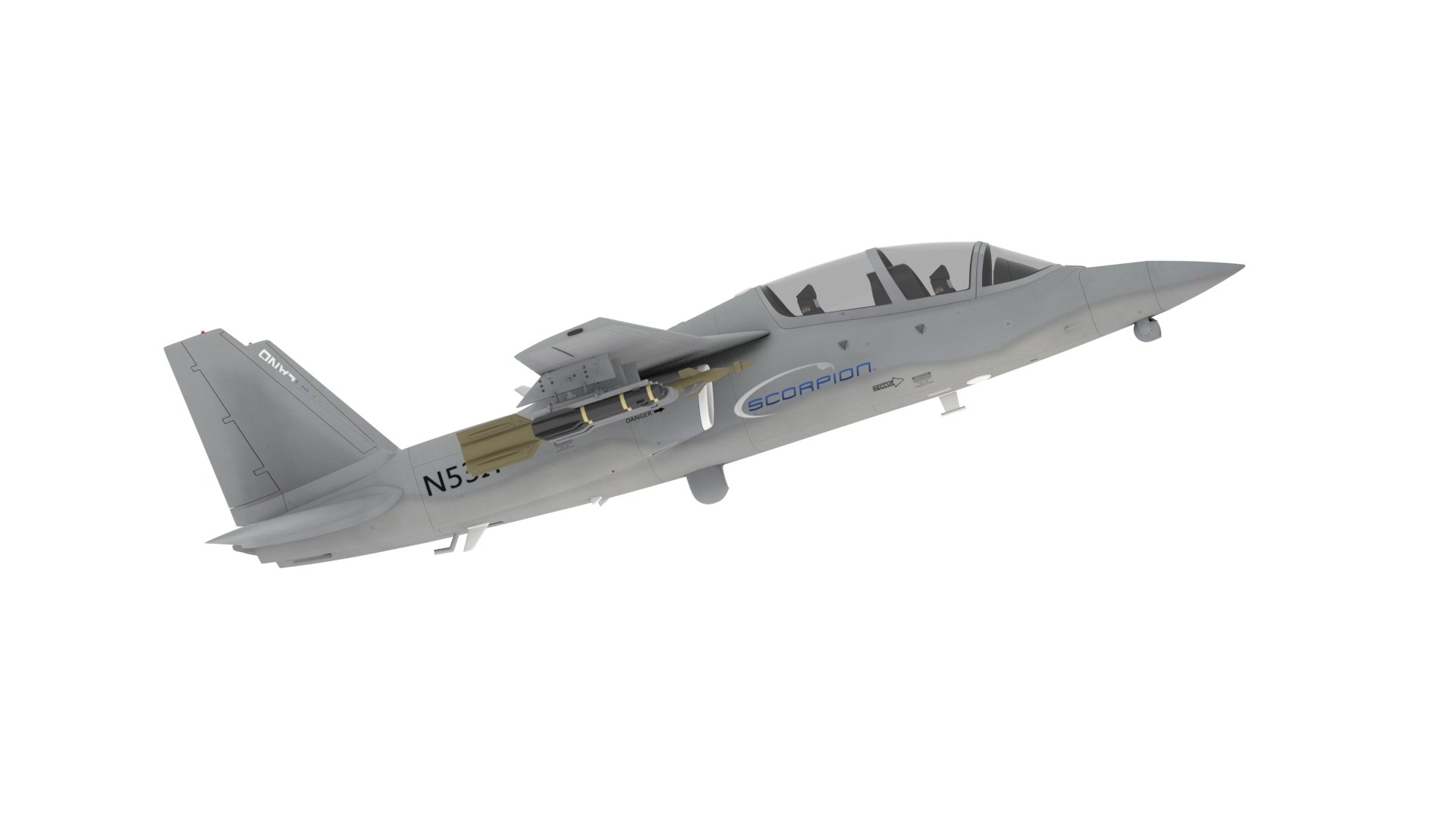 3d model textron airland s scorpion