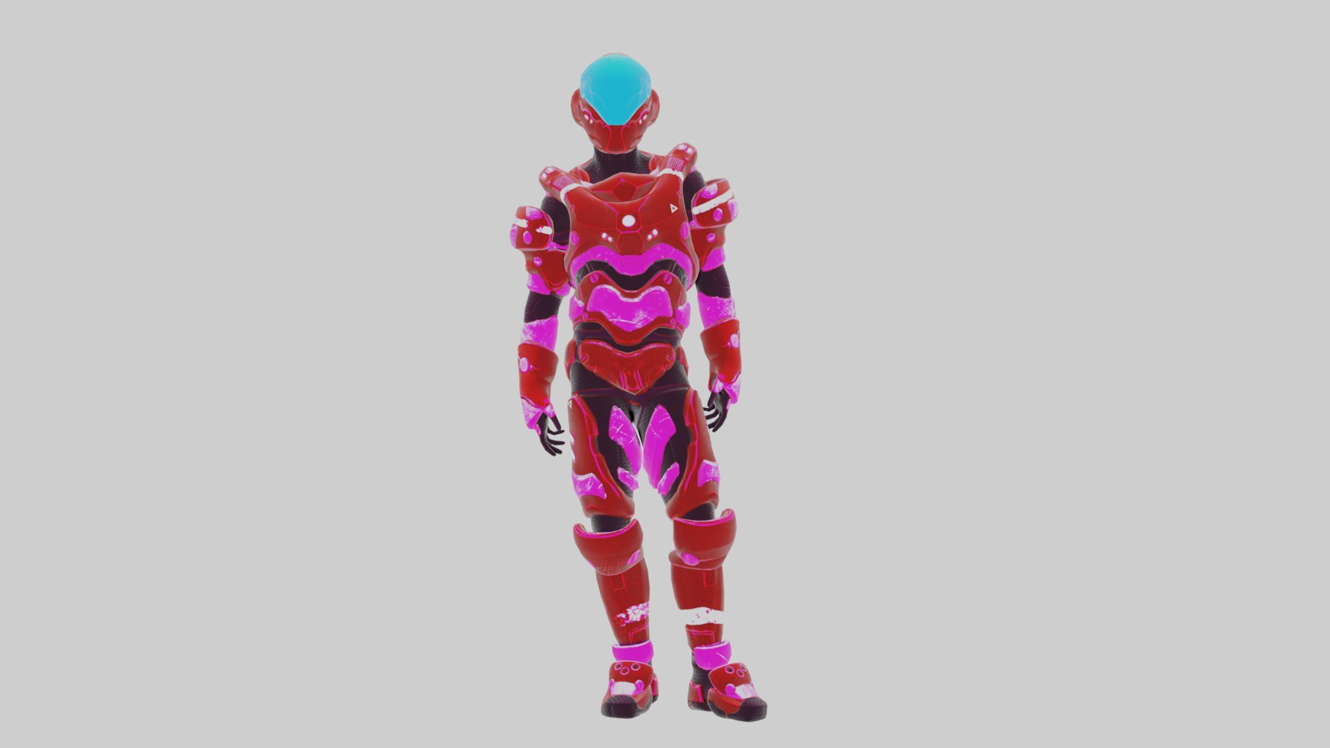 Scifi Soldier model - TurboSquid 1886594