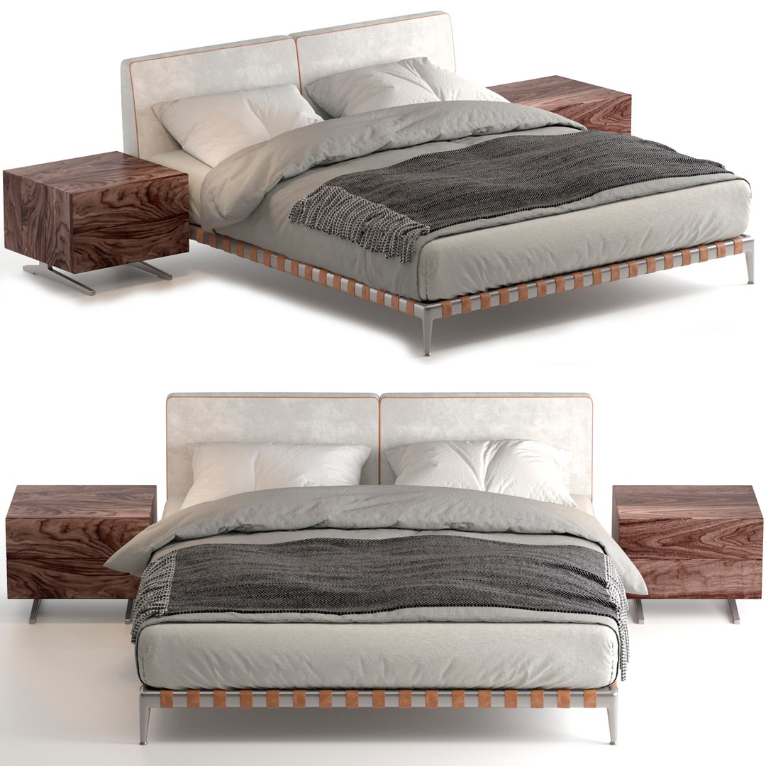 3D Model Gregory Bed - TurboSquid 1712233