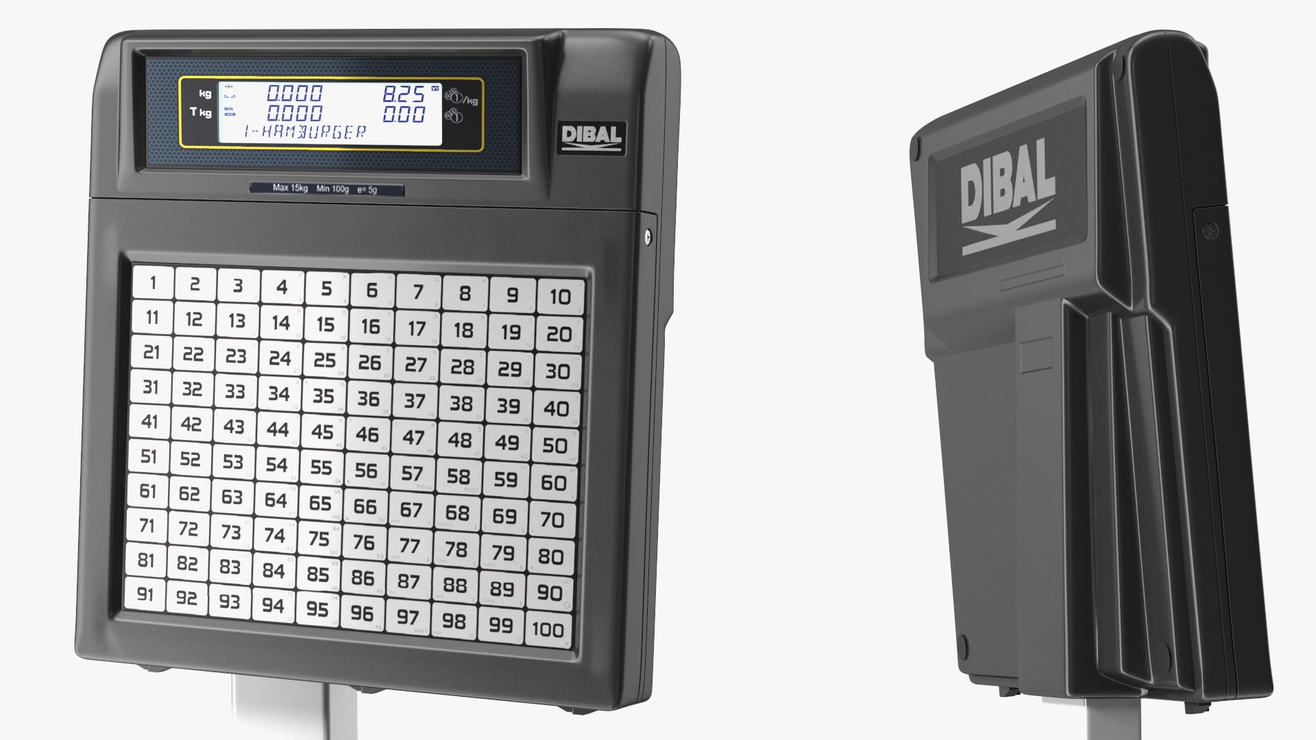 Self-service Scales Tornado With Digital Scoreboard 3D Model ...