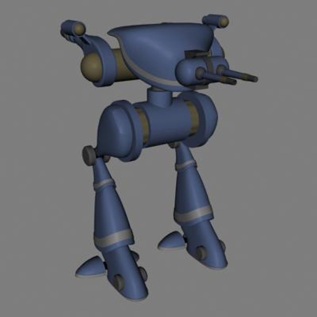 Mech Robot Dxf