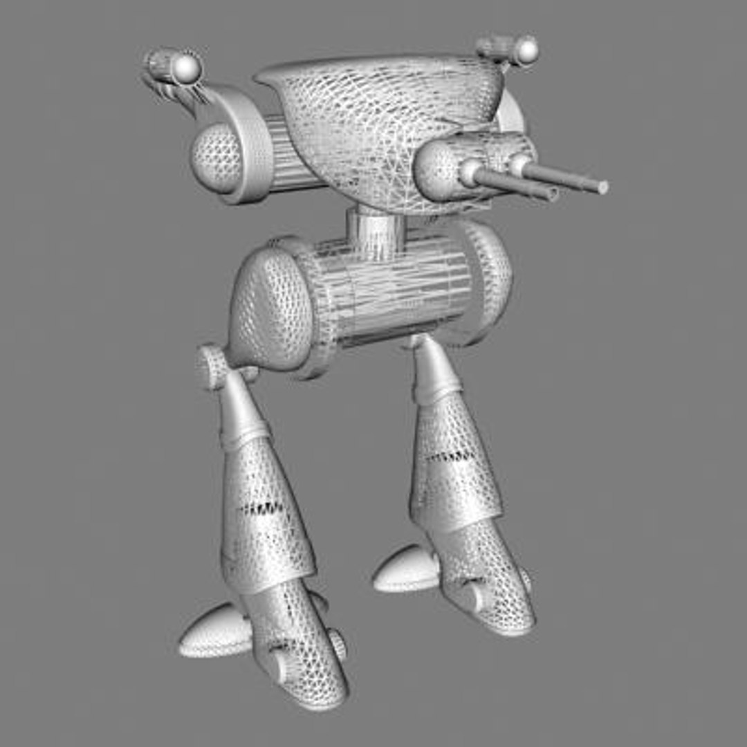 Mech Robot Dxf