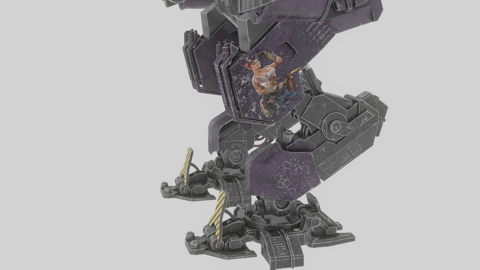 3D Combat Robot - TurboSquid 2173956