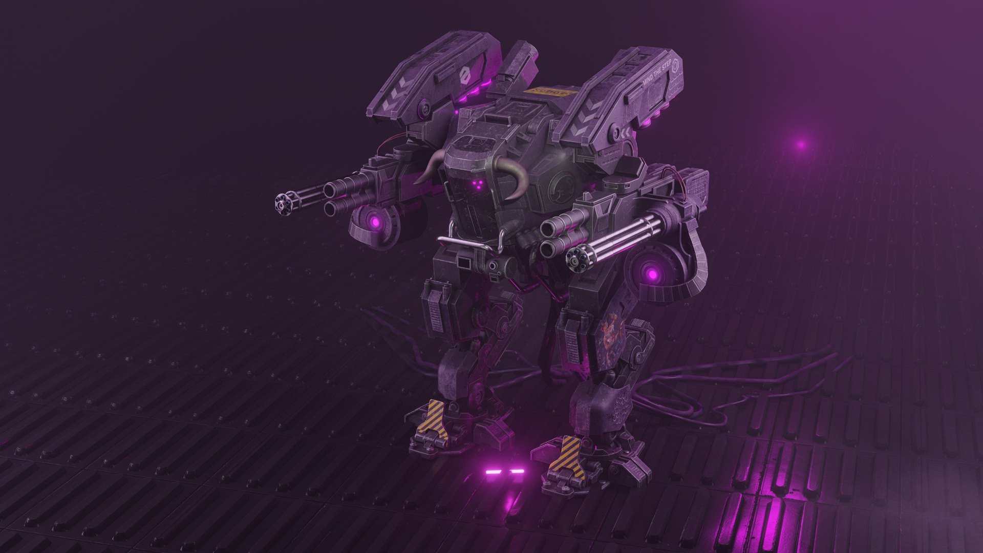 3d Combat Robot Turbosquid 2173956
