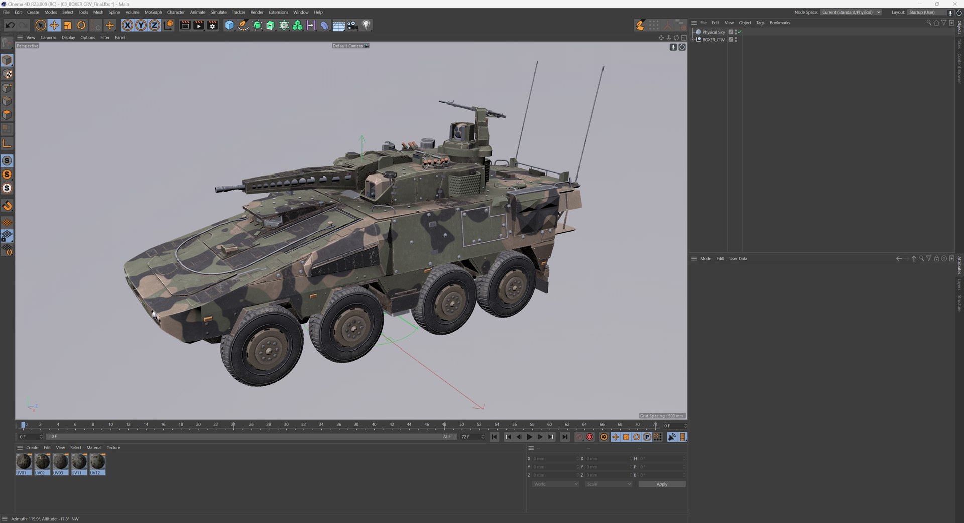 Boxer CRV Armoured Fighting Vehicle 3D Model - TurboSquid 2241176