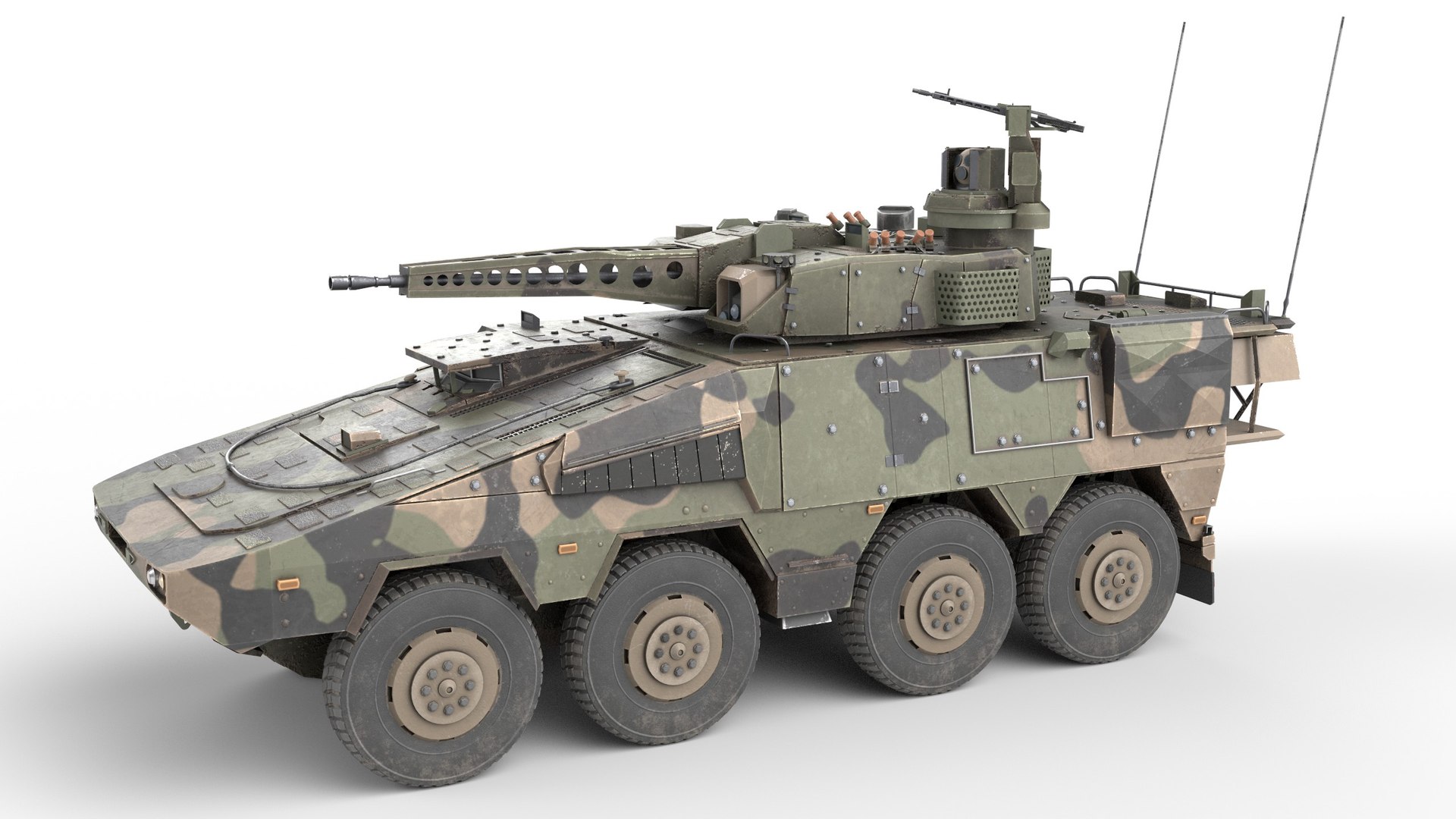 Boxer CRV Armoured Fighting Vehicle 3D Model - TurboSquid 2241176