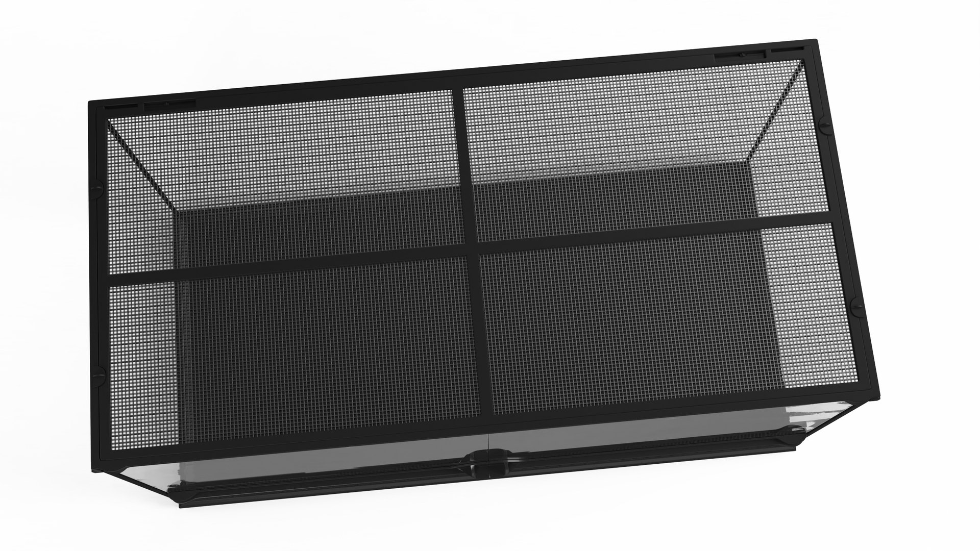 3D Empty Long Terrarium For Exotic Animals Model - TurboSquid 2143289