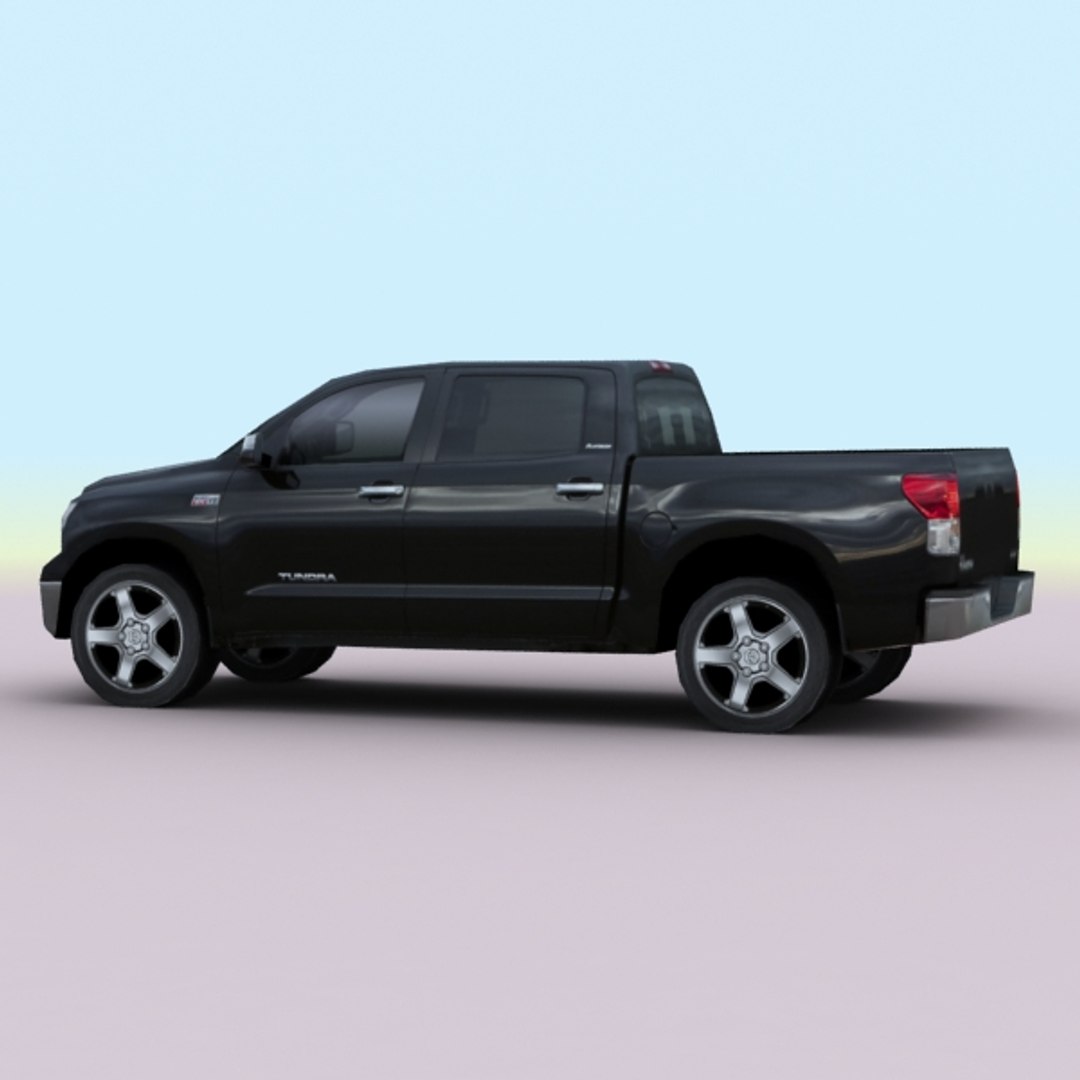 2010 Toyota Tundra 3d Model