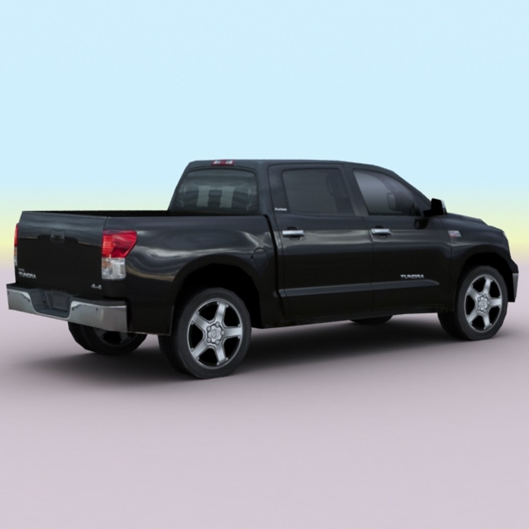2010 Toyota Tundra 3d Model