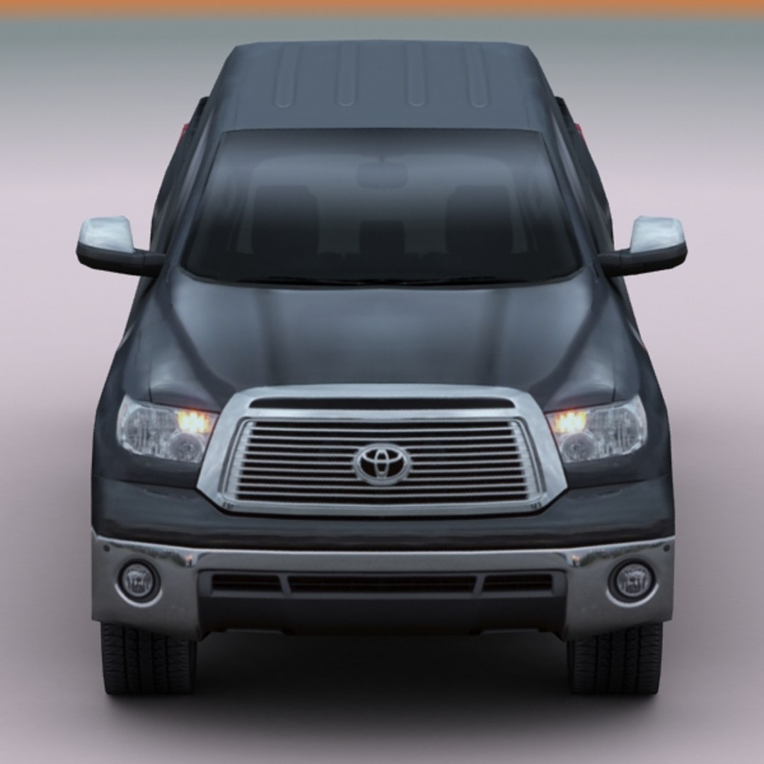 2010 Toyota Tundra 3d Model